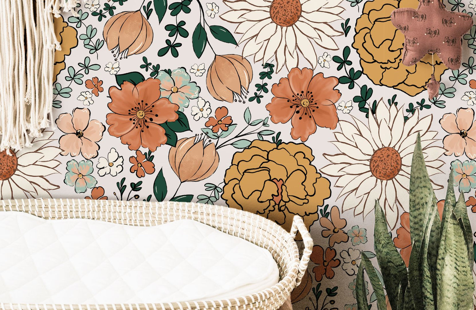 James&Colors | Peel & Stick Wallpaper | Floral, Countertop, Farmhouse ...