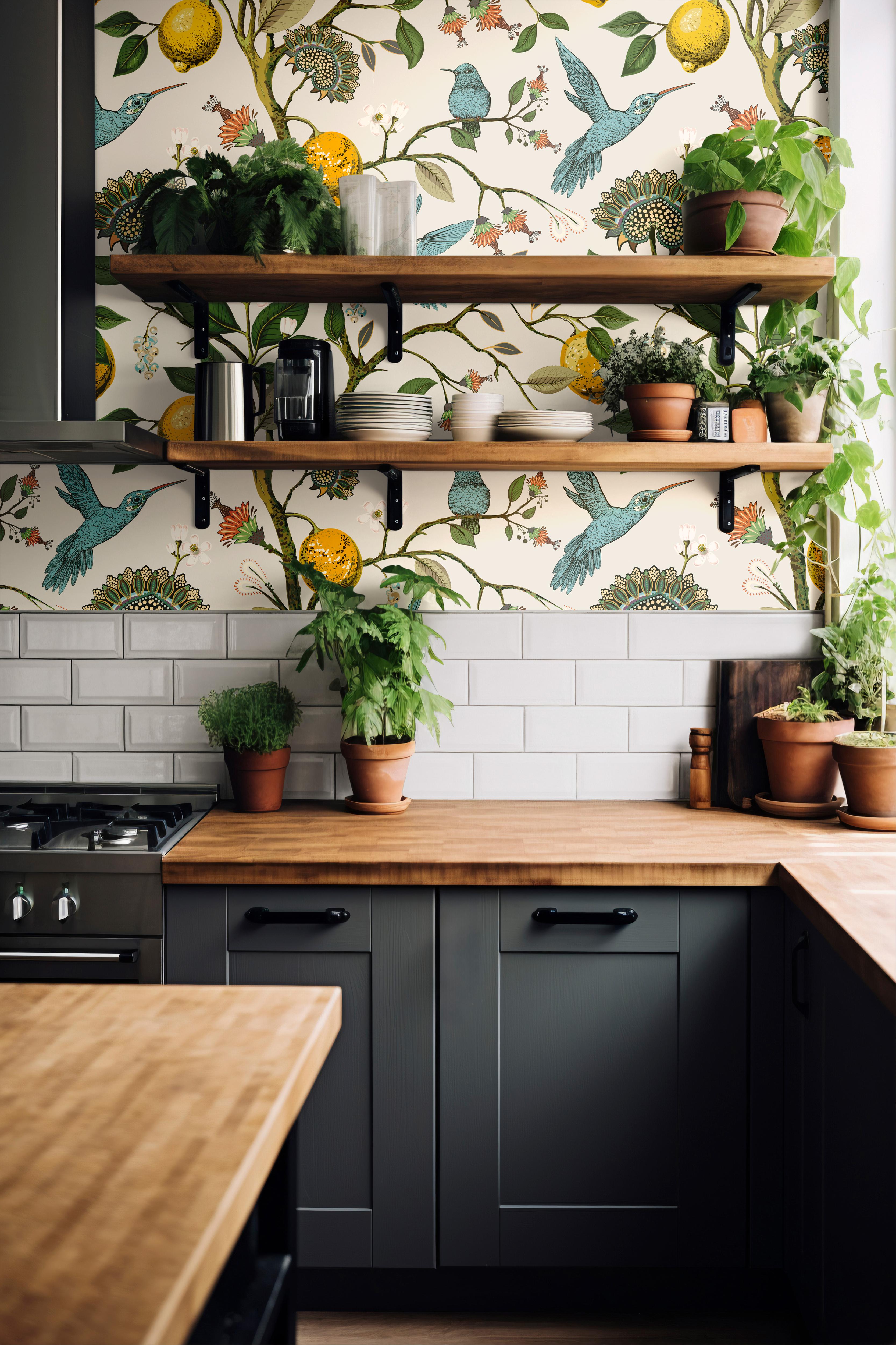 Scandinavian Wallpaper For Kitchen