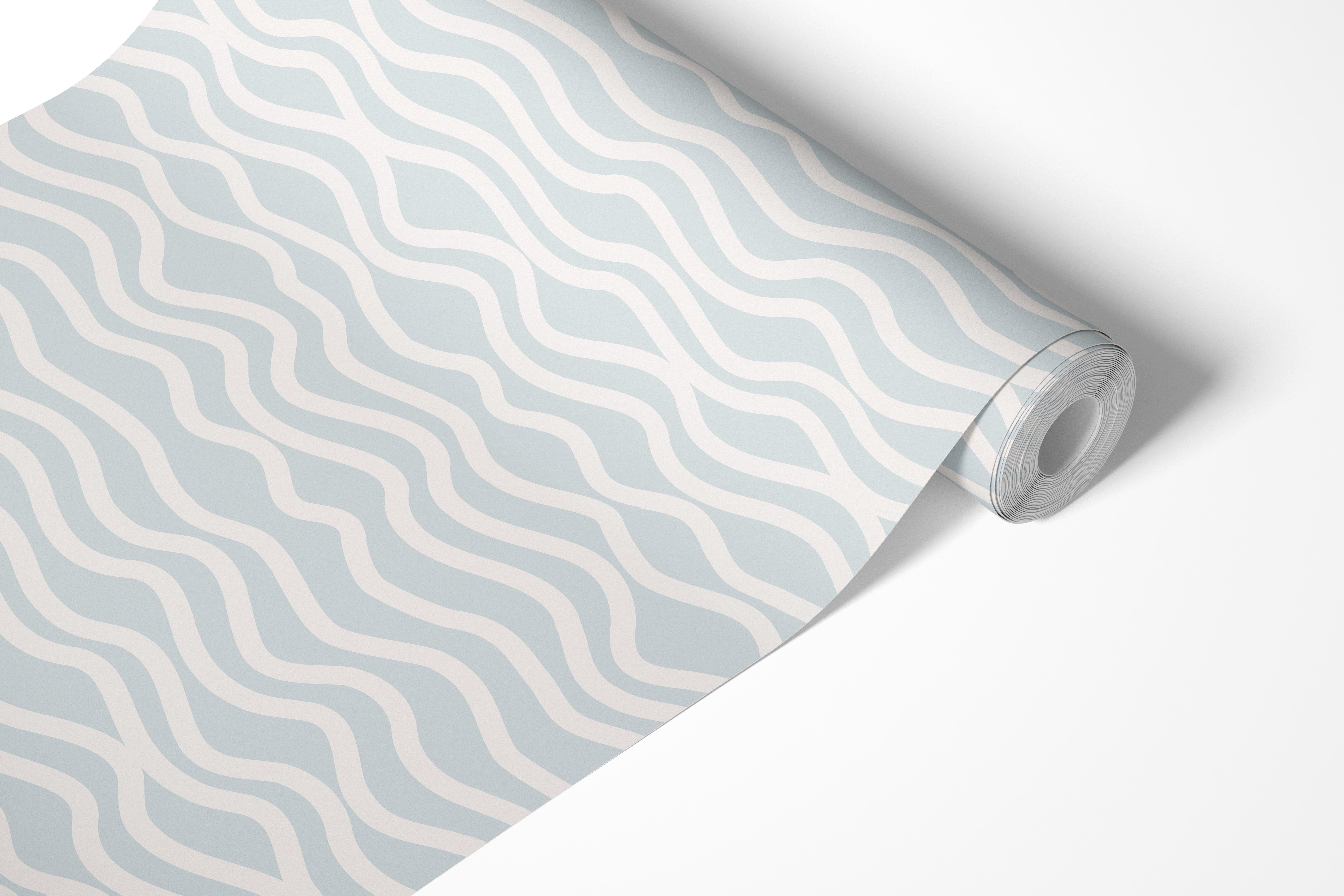 Abstract Waves Blue and White Contact Paper | Shelf Liner | Drawer Lin ...