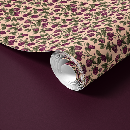 Bountiful Blackberries | Purple Berry Contact Paper for Shelves, Cabin ...