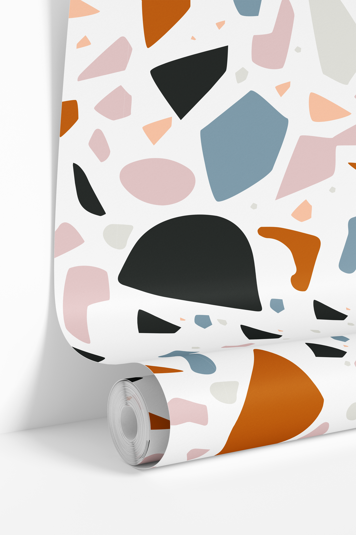 Confetti Cascade | Neutral Terrazzo Removable Wallpaper for Bathroom ...
