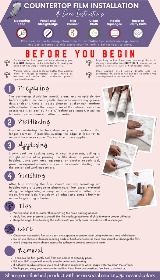 Gray Swirl Carrara Marble | Luxury Realistic Removable Countertop Film ...