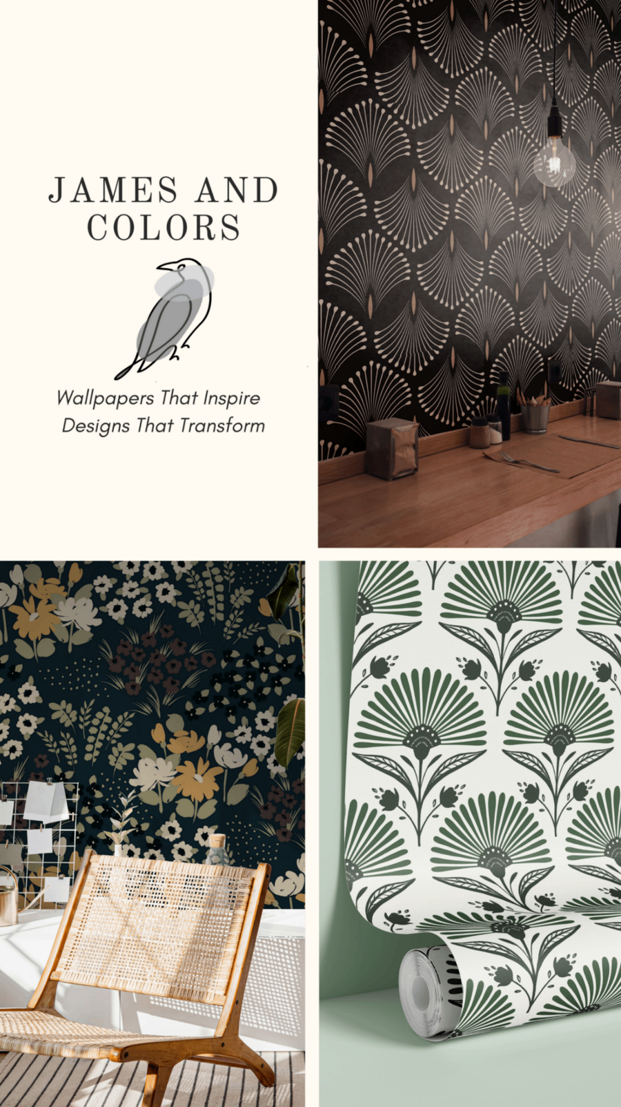 Wallpaper & Contact Paper | Artistic Designs by James & Colors – James ...