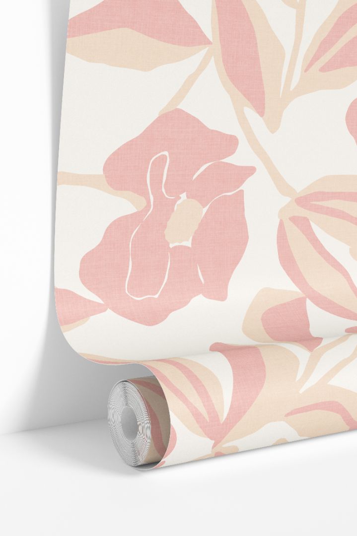 Paloma Field Blush Wallpaper – 2258 – James & Colors – James And Colors