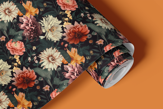 Velvet Petal Nocturne Contact Paper – 1641 | James & Colors – James And ...