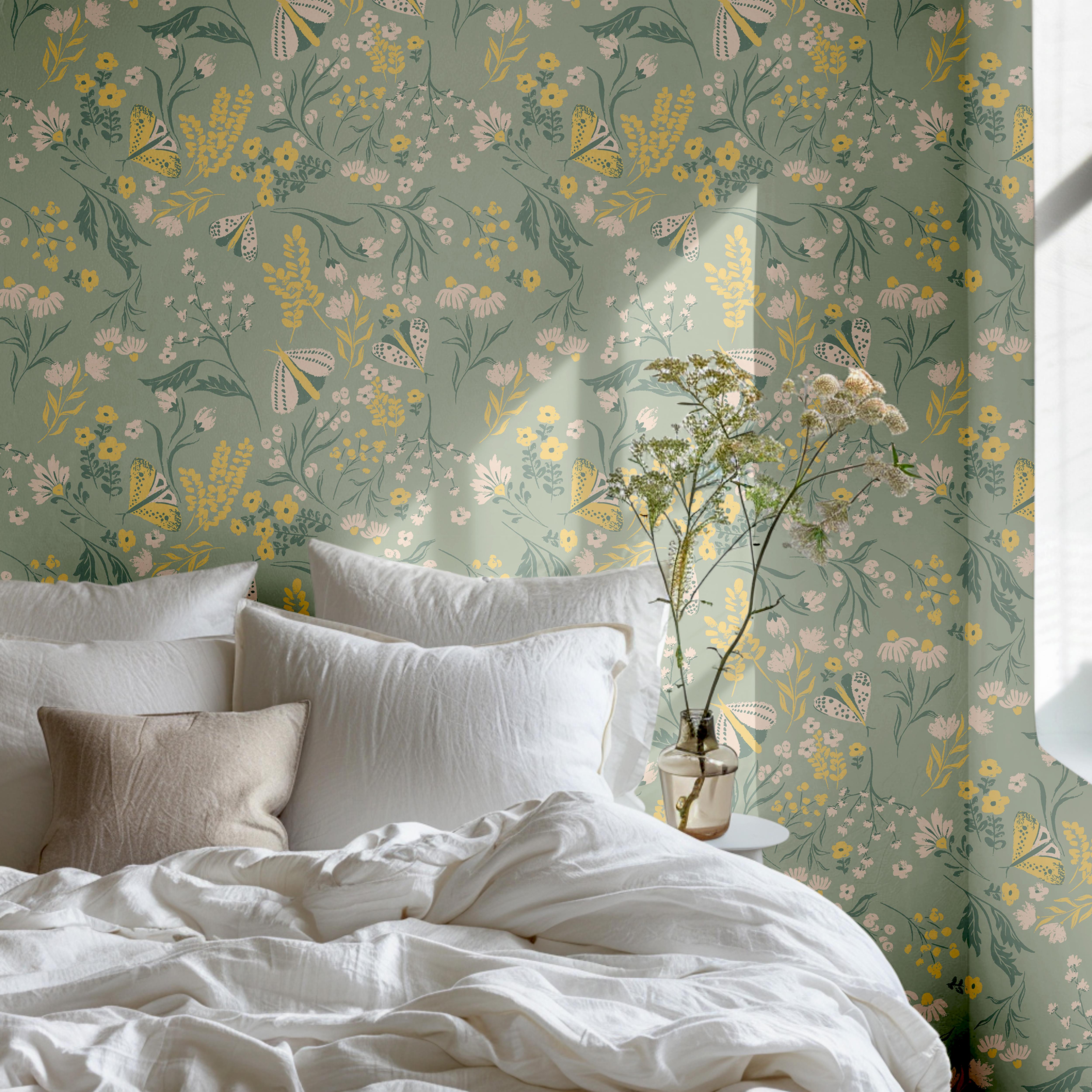 Buttercup Bloom Wallpaper – 2063 | James & Colors – James And Colors