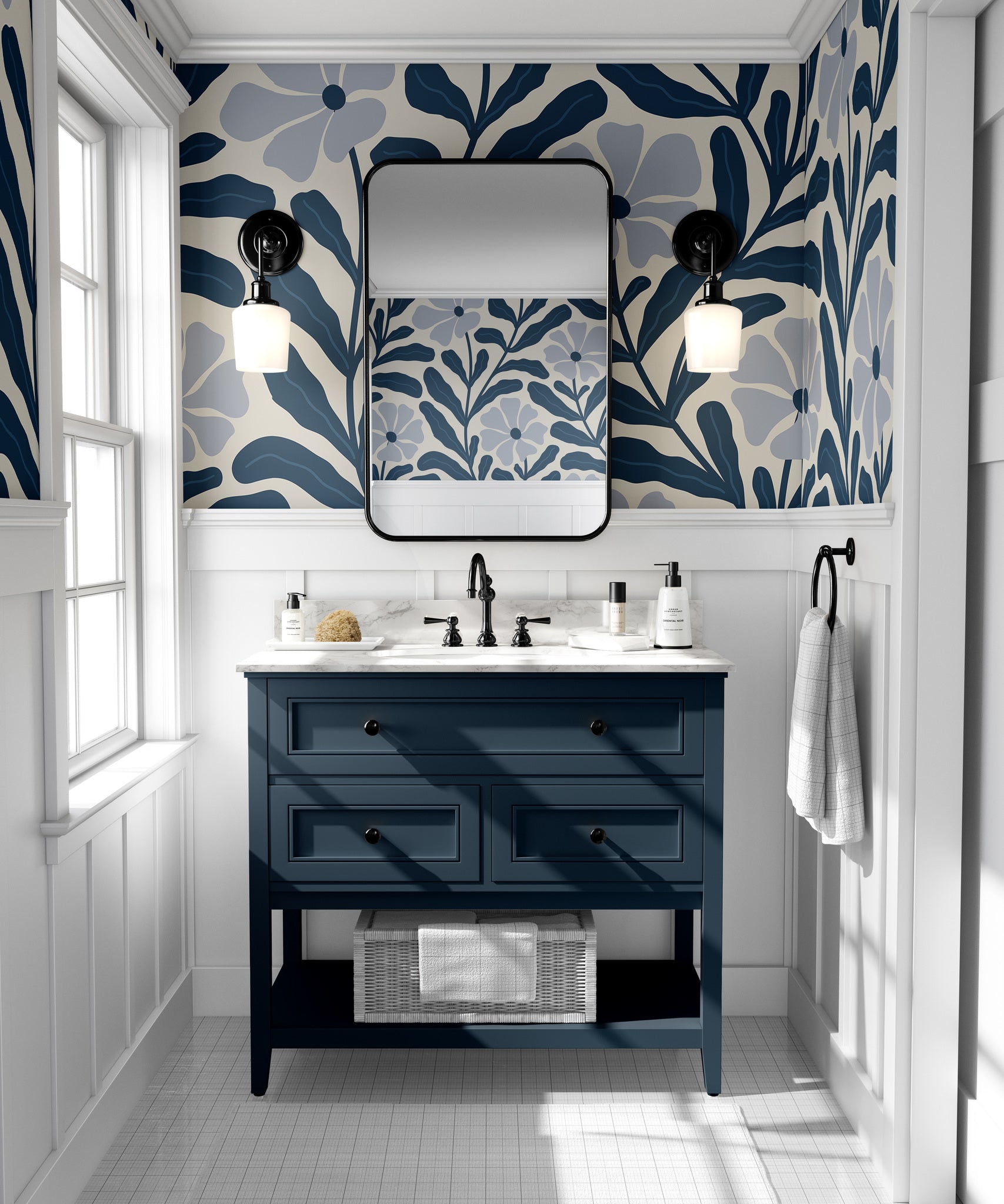 Elevate Your Space Peel And Stick Bathroom Wallpaper Ideas